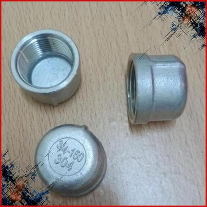 Jual Dop / Cap Stainless SS304 - ukuran : 1 1/4 (inch) | Shopee Indonesia