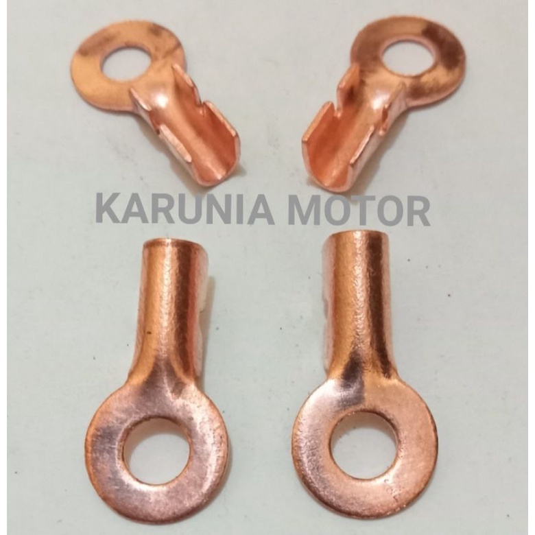 Jual Skun Sekun aki Tembaga Murni 100 % M6 ( lubang baut kunci 10 ...