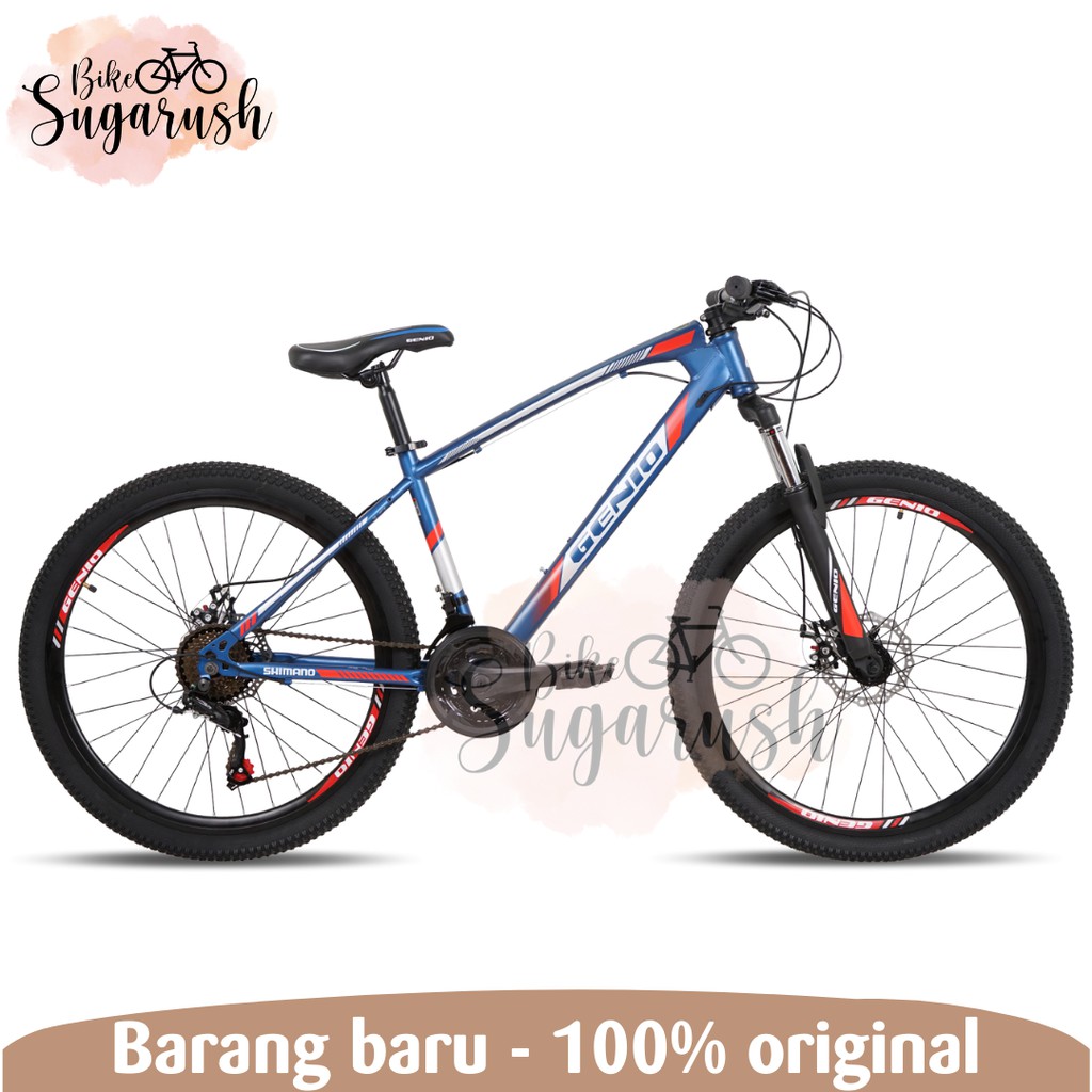Jual Sepeda Gunung MTB 27.5 Inch GENIO M345 M 345 Steel 24 Speed ...
