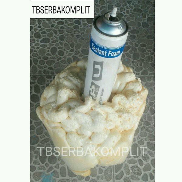 Jual Polyurethane PU Sealant Foam Spray IPU 750ml Cairan Busa Foam Pengisi Celah Menutup ...