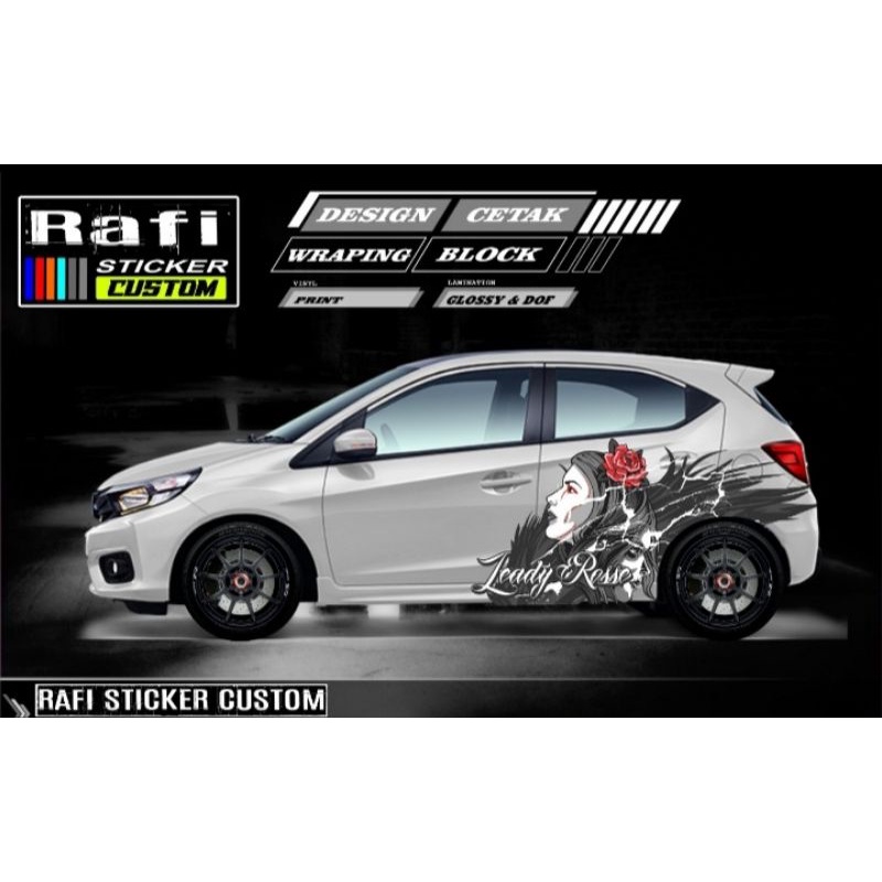 Jual STICKER DECAL HONDA YARIS CUSTOM | Shopee Indonesia