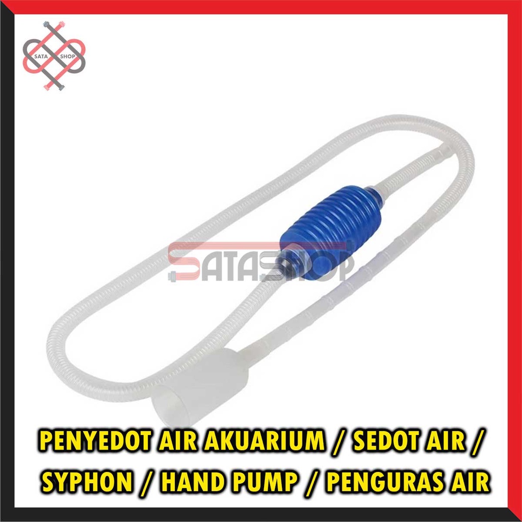 Jual Penyedot air akuarium / Sedot air / Syphon / Hand Pump / Penguras ...