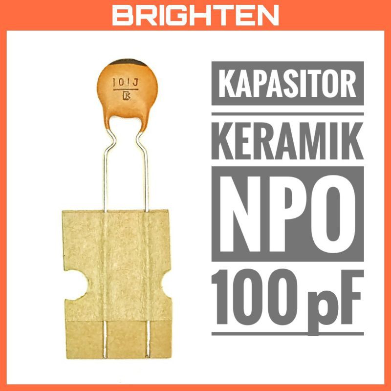 Jual Kapasitor Keramik NPO 100 pF Ceramic Capasitor 100pF | Shopee Indonesia