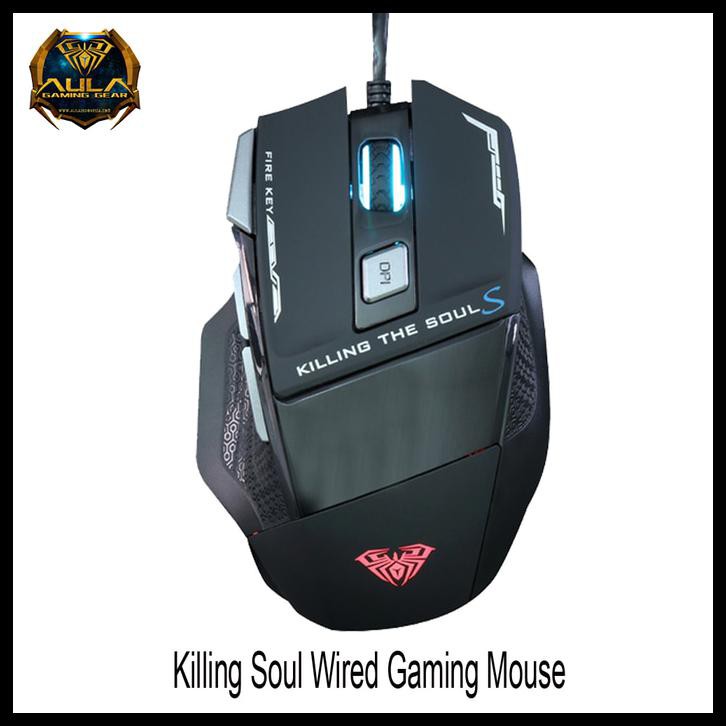 Jual TERUJI Mouse Gaming AULA Killing The Soul Type S 928s RGB Macro ...