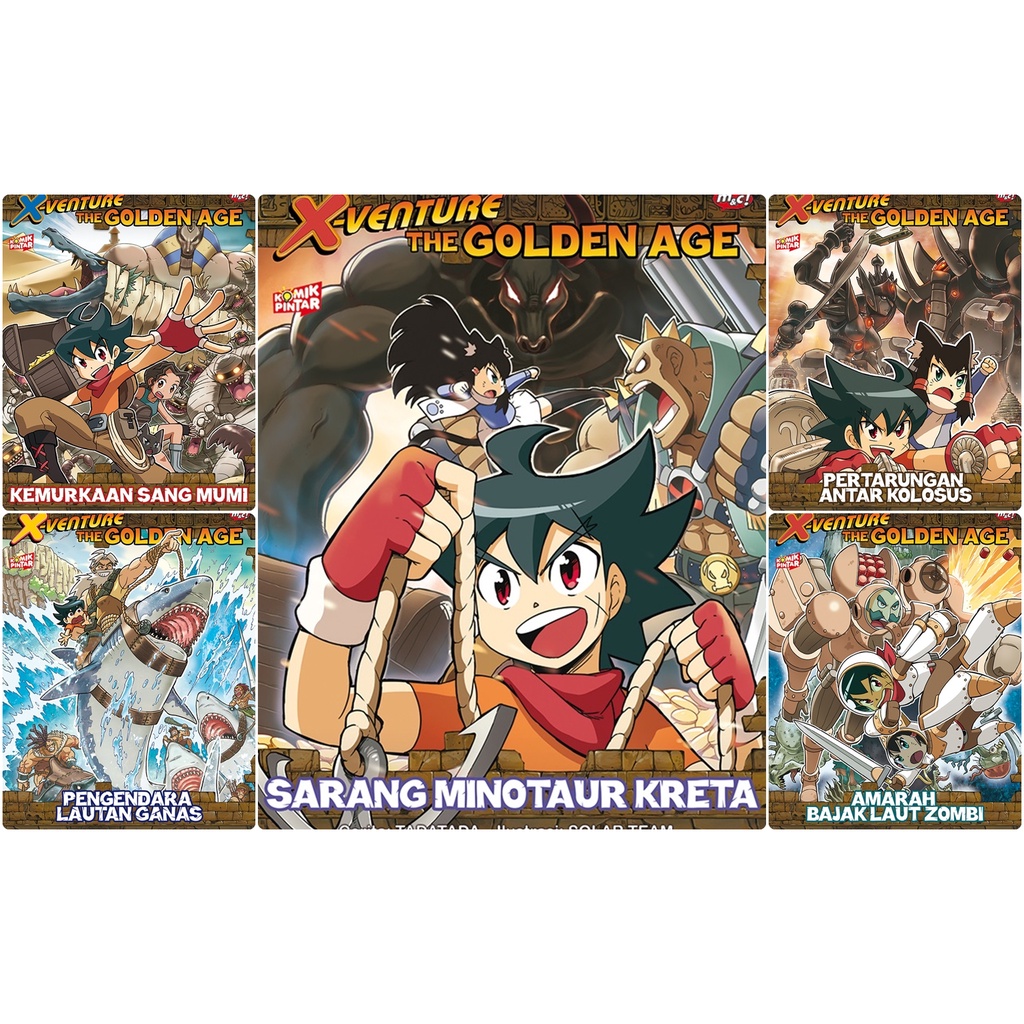 Jual Komik Pintar : X-Venture the Golden Age - Kadokawa Gempak Starz ...