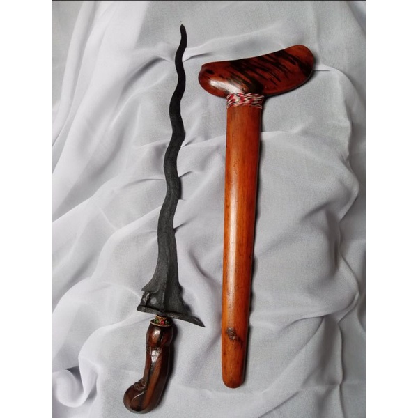 Jual keris carangsoka pamor seprit toyo membeg est majapait | Shopee ...