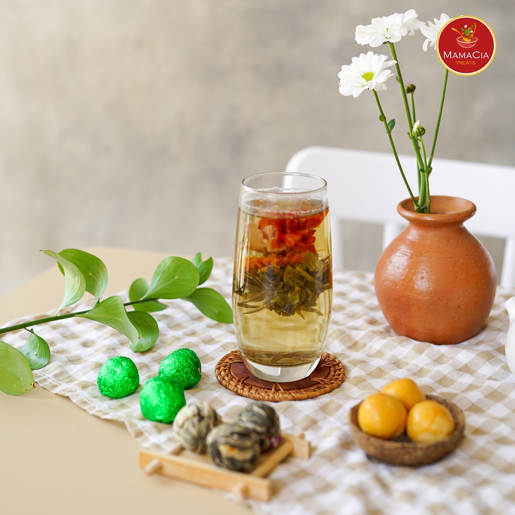 Jual Mamacia Treats (1 pcs) New Blooming Tea / Teh Bunga Mekar ...