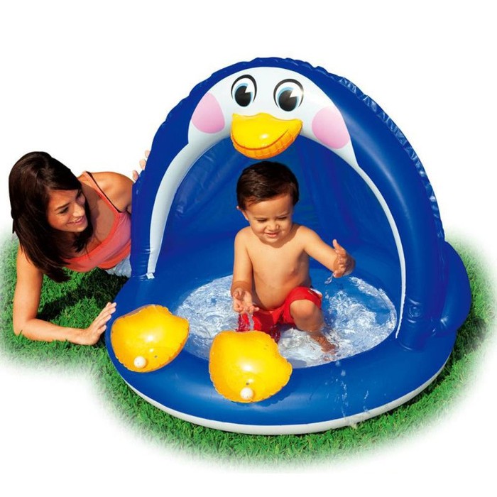 Jual INTEX - PENGUIN BABY POOL | Shopee Indonesia