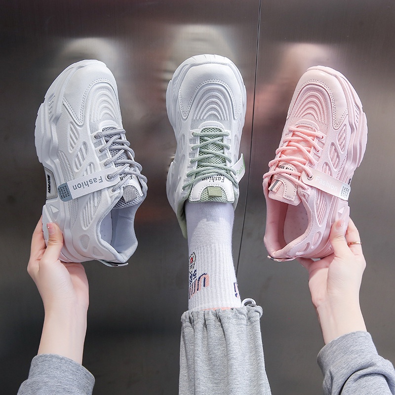 Jual Cani "Free Box" (Size 37 - 42) Yoona Sepatu Wanita Sneakers Trendy ...