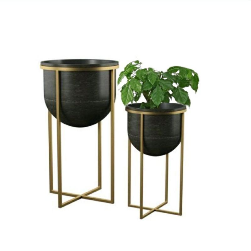 Jual standing pot | rak pot | tatakan pot besi | Shopee Indonesia