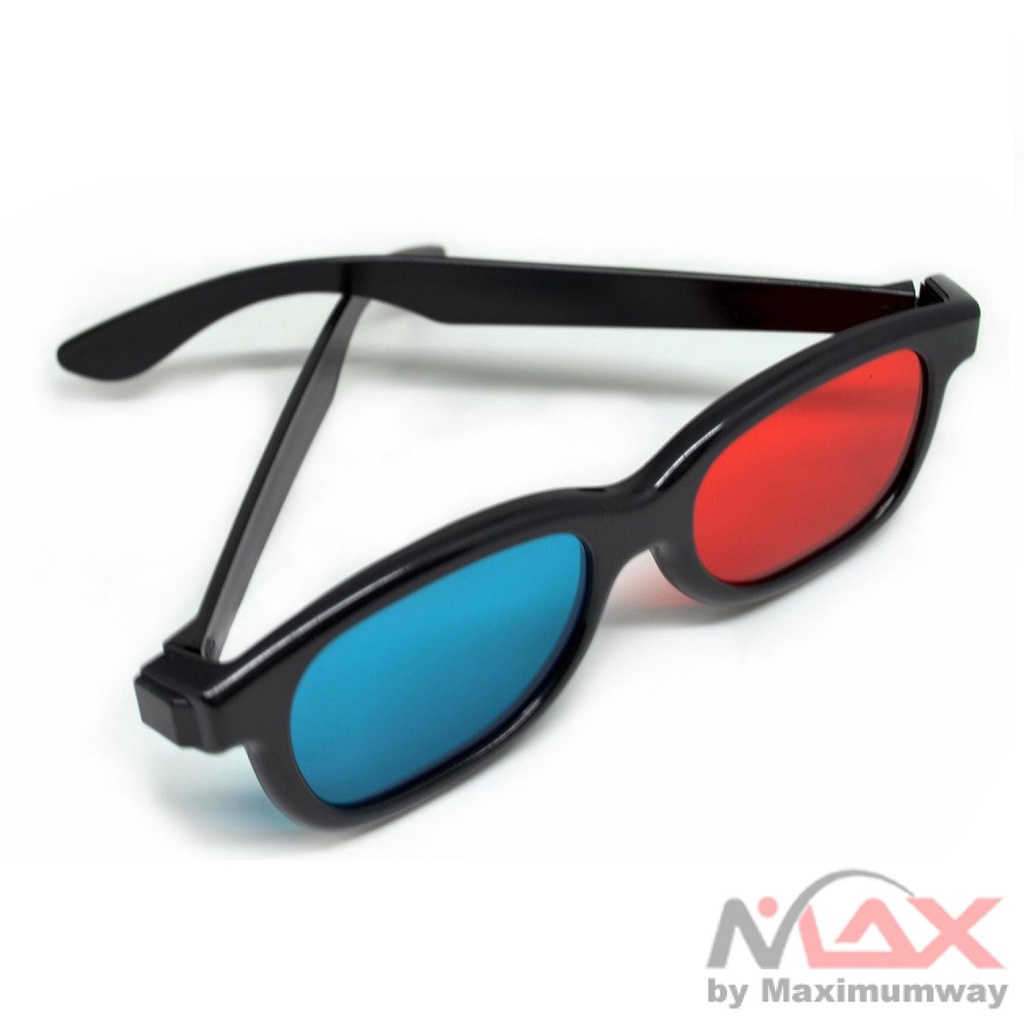 Jual Glasses Kacamata 3D Kaca Mata Frame plastik Vision Red Cyan Kaca ...
