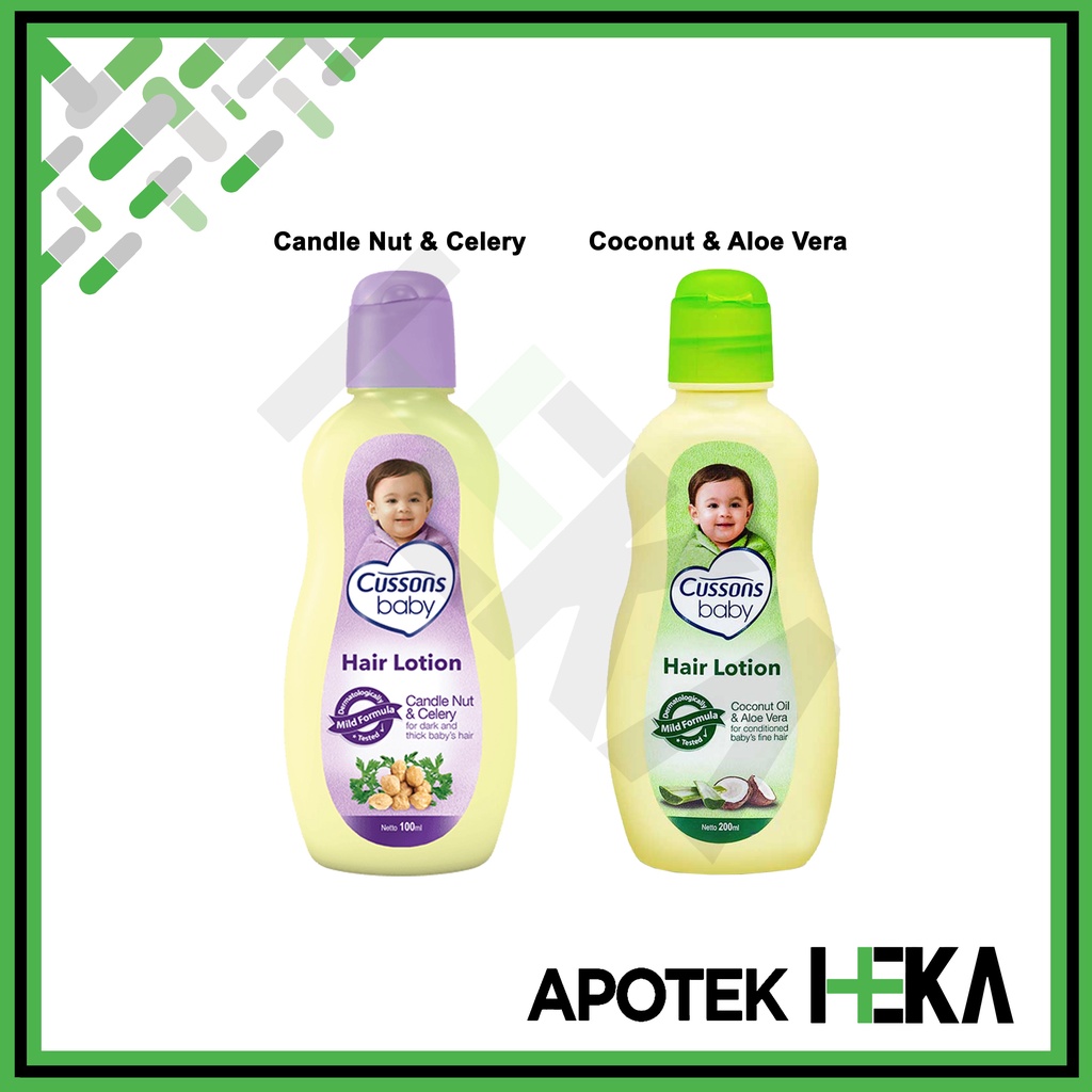 Jual Cussons Baby Hair Lotion 100 ml - Nutrisi Untuk Rambut Anak ...