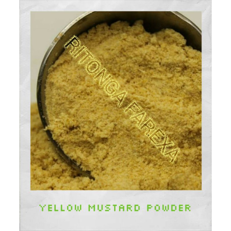 Jual YELLOW MUSTARD POWDER 500gr / Bubuk Mustard Kuning 500gr | Shopee ...