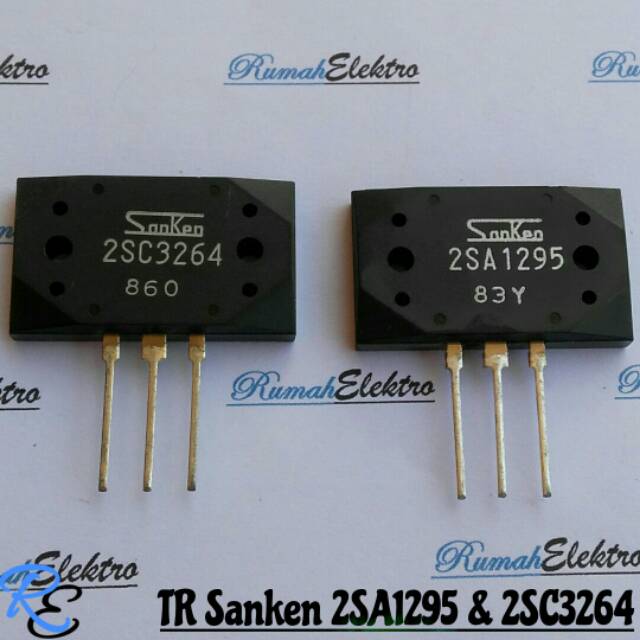 Jual Transistor SANKEN 2SA 1295 dan 2SC 3264 Original | Shopee Indonesia
