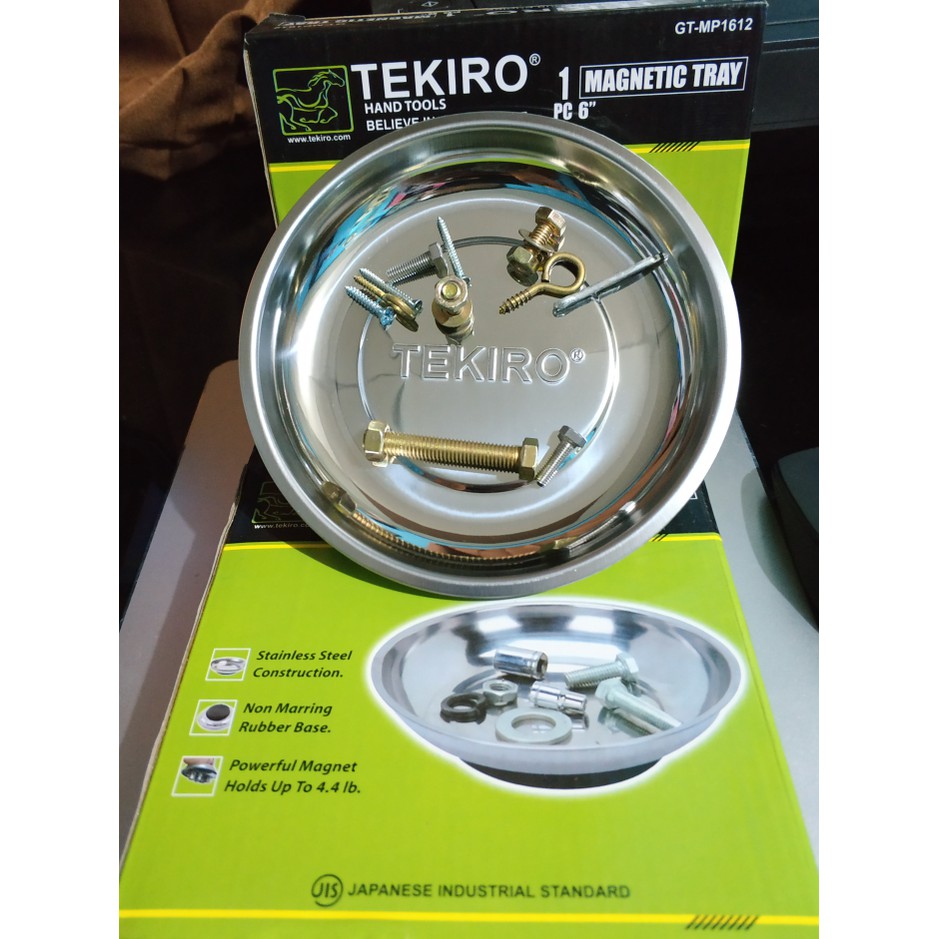 Jual Mangkok Magnet TEKIRO Tempat Mur Baut 150mm Magnetic Dish Bengkel ...