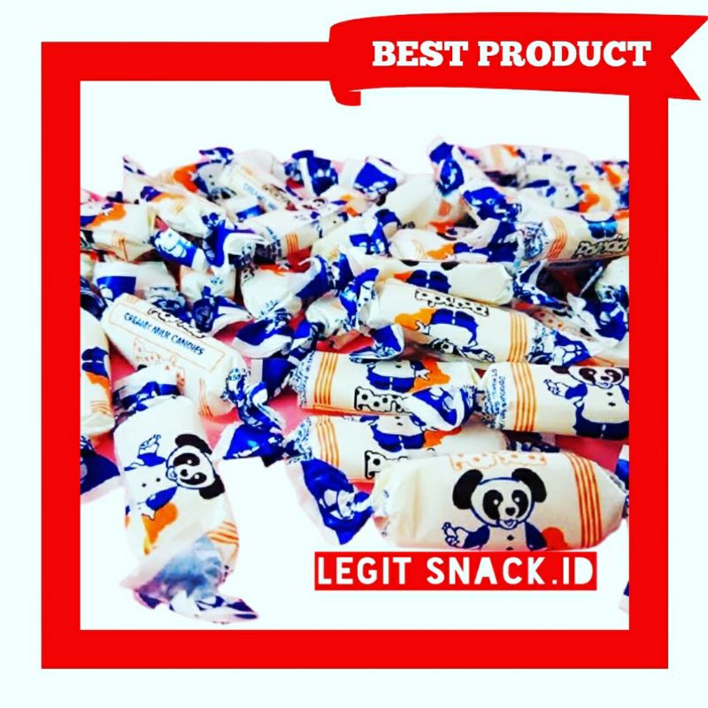 Jual Permen Susu Panda 100 Pcs Halal / Panda Milk Candy | Shopee Indonesia