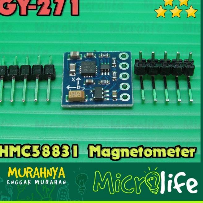 Jual GY-271 HMC58831 Magnetometer Compass Module | Shopee Indonesia