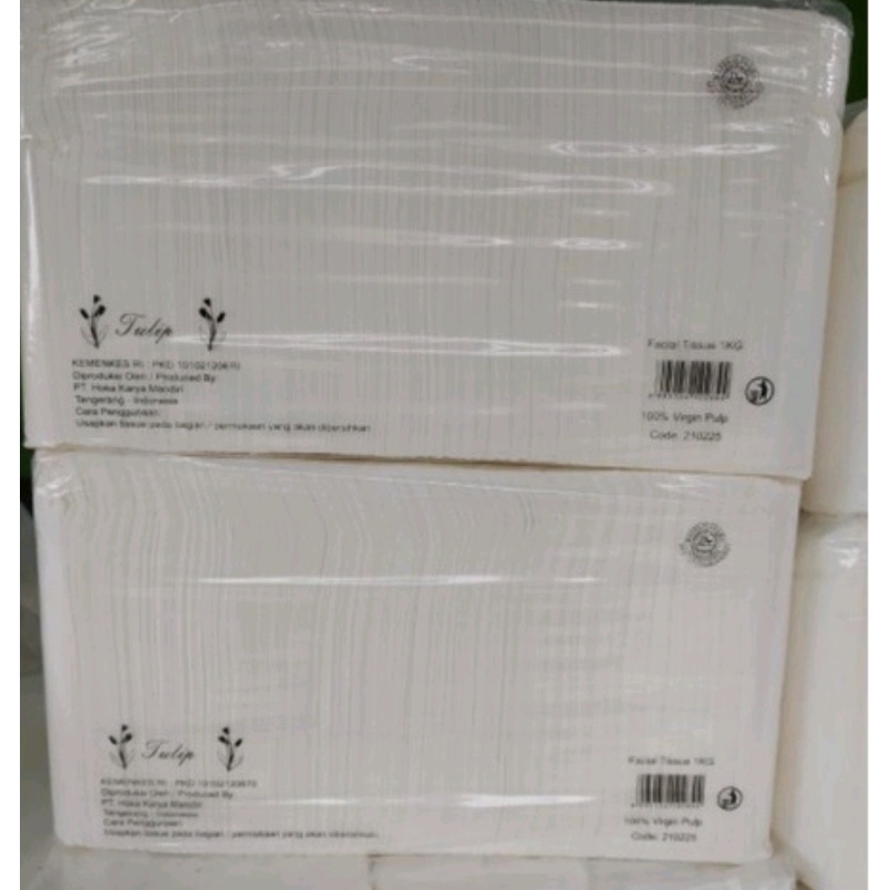 Jual Tissue Tulip Facial 1000 gr / 1kg (2 ply) | Shopee Indonesia