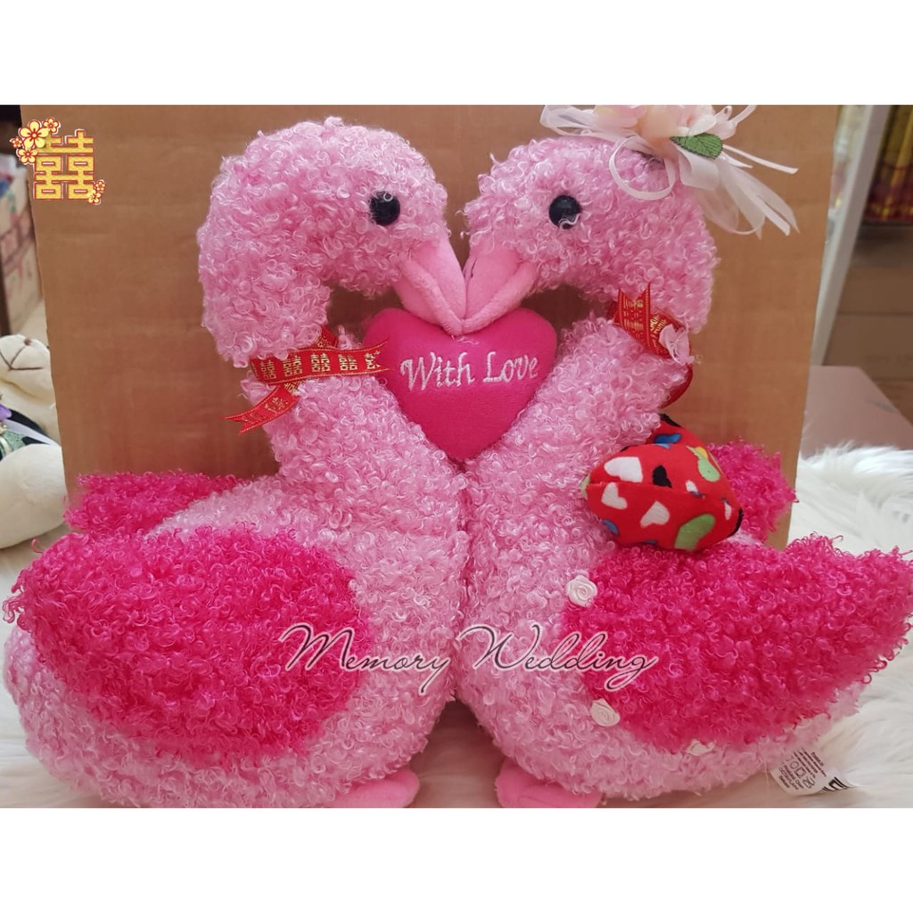 Jual Boneka Angsa Wedding, boneka angsa couple, angsa sangjit | Shopee ...