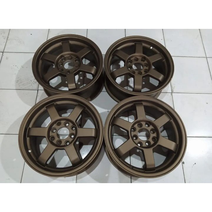 Jual Velg Mobil Second Racing Te37 Ring 15 Lebar 6,5 Pcd 4x100/114 | Shopee Indonesia