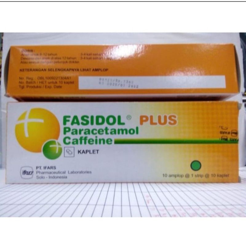 Jual Fasidol Plus isi 100's | Shopee Indonesia