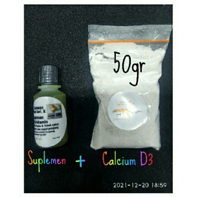 Jual Calcium + Suplemen REPTILE ( Leopard Gecko ) | Shopee Indonesia