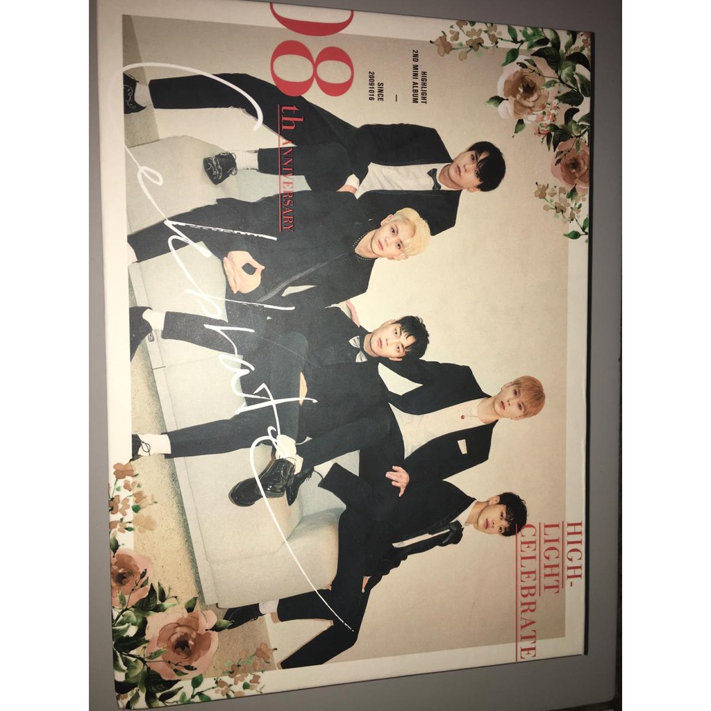Jual CD Album Highlight Celebrate [8th anniversary] | Shopee Indonesia