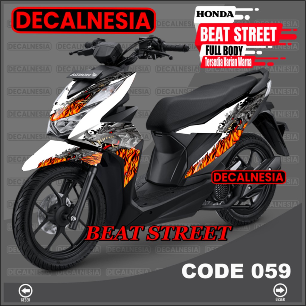 Jual Decal Beat Street New 2021 2022 2023 Full Body Stiker Motor 2020 ...