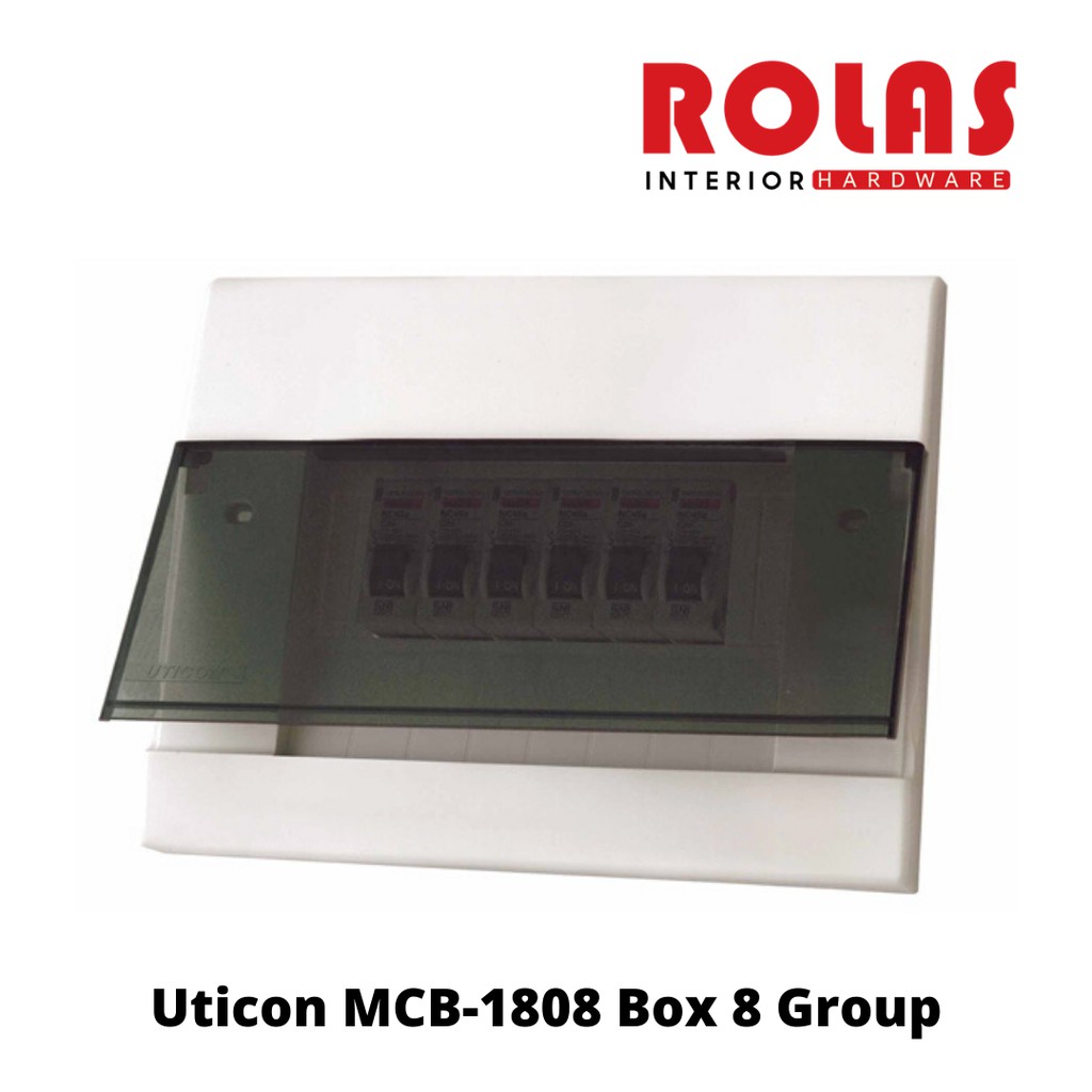 Jual Uticon MCB-1808 Box 8 Group / MCB BOX UTICON 8 Group | Shopee ... Jual Uticon MCB-1808 Box 8 Group / MCB BOX UTICON 8 Group | Shopee ...