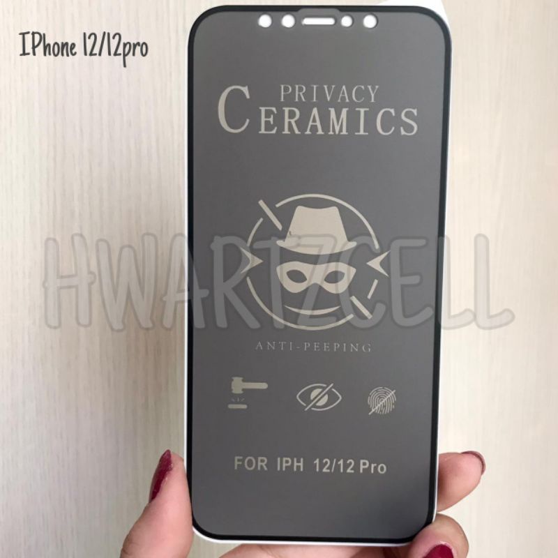 Jual Tempered Glass Ceramic privacy Matte Iphone 6 6S PLUS 7 7 PLUS 8 8 PLUS X XS XR XS MAX 11 ...