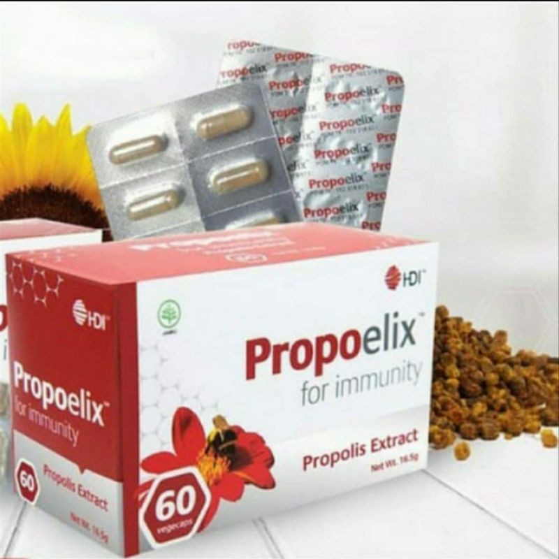 Jual PROPOELIX 60 CAPS ORI HDI / PROPOELIX / SUPPLEMEN KESEHATAN ...