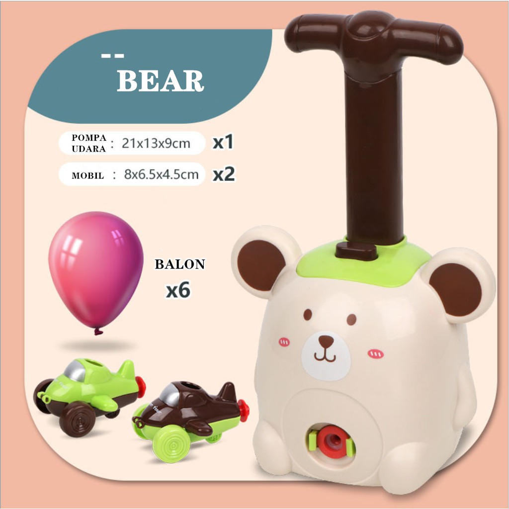 Jual mainan anak/mainan mobil/mainan baby/air balloon car/Mainan ...