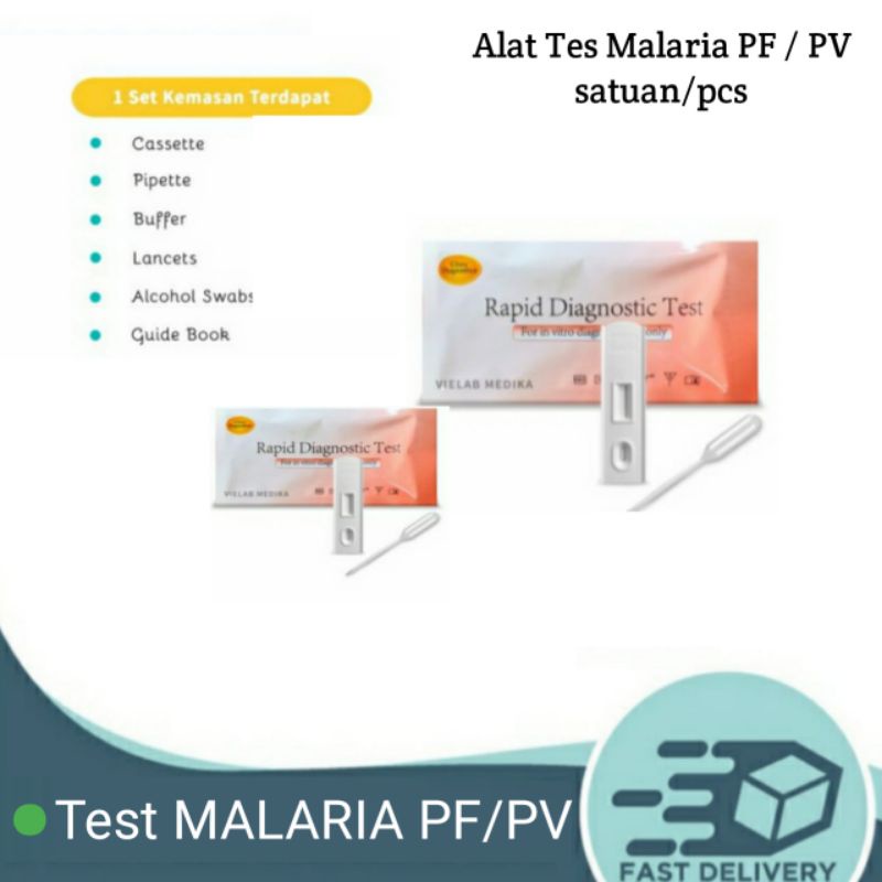 Jual Alat Tes Device MALARIA PF/PV mandiri satuan - HEALGEN | Shopee ...