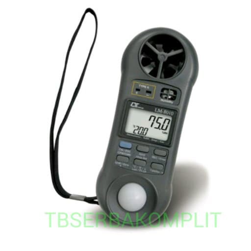 Jual LUTRON LM-8010 ENVIRONMENT METER 4 IN 1 LM8010 Anemometer ...