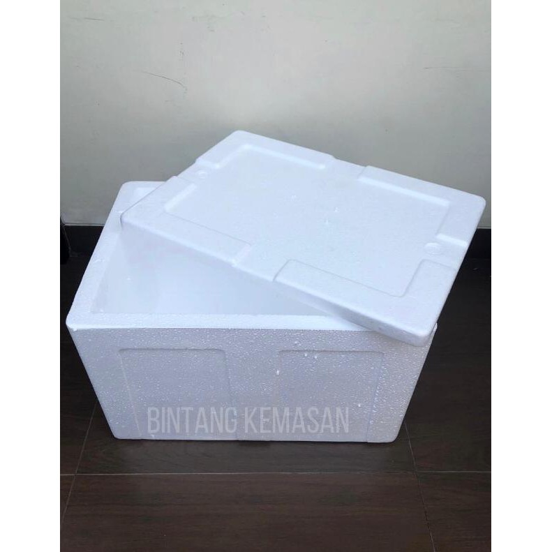 Jual Box Styrofoam GG 52,5 x 37,5 x 34cm/Box Ikan/Box Foam/Box Packing ...