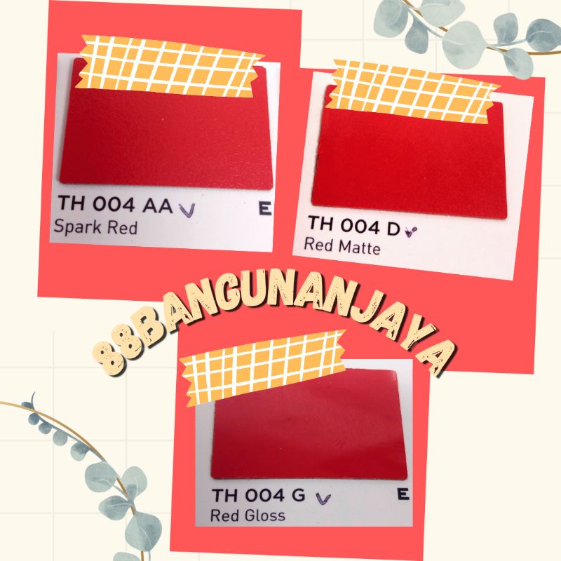 Jual TACO HPL TH 004 WARNA MERAH - RED | Shopee Indonesia