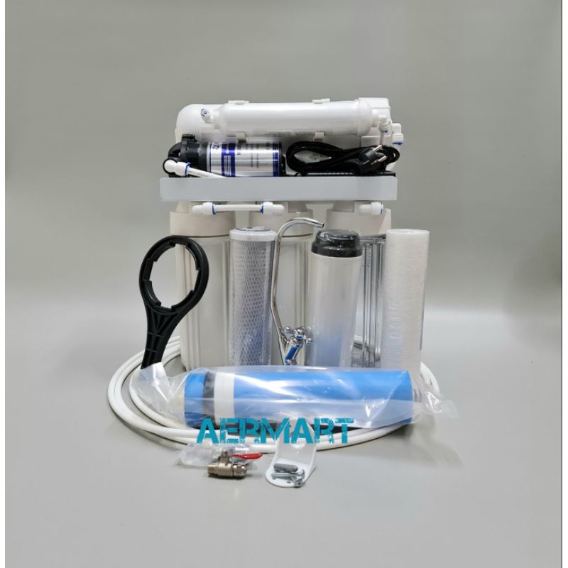 Jual Mesin RO 500 GPD 5 Step Undersink - Reverse Osmosis - MURAH ...