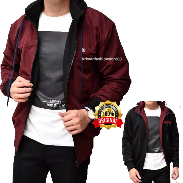 Jual AKN- JAKET BOLAK BALIK PRIA / JAKET PARASUT 2IN1 / JAKET MOTOR BB ... Jual AKN- JAKET BOLAK BALIK PRIA / JAKET PARASUT 2IN1 / JAKET MOTOR BB ...