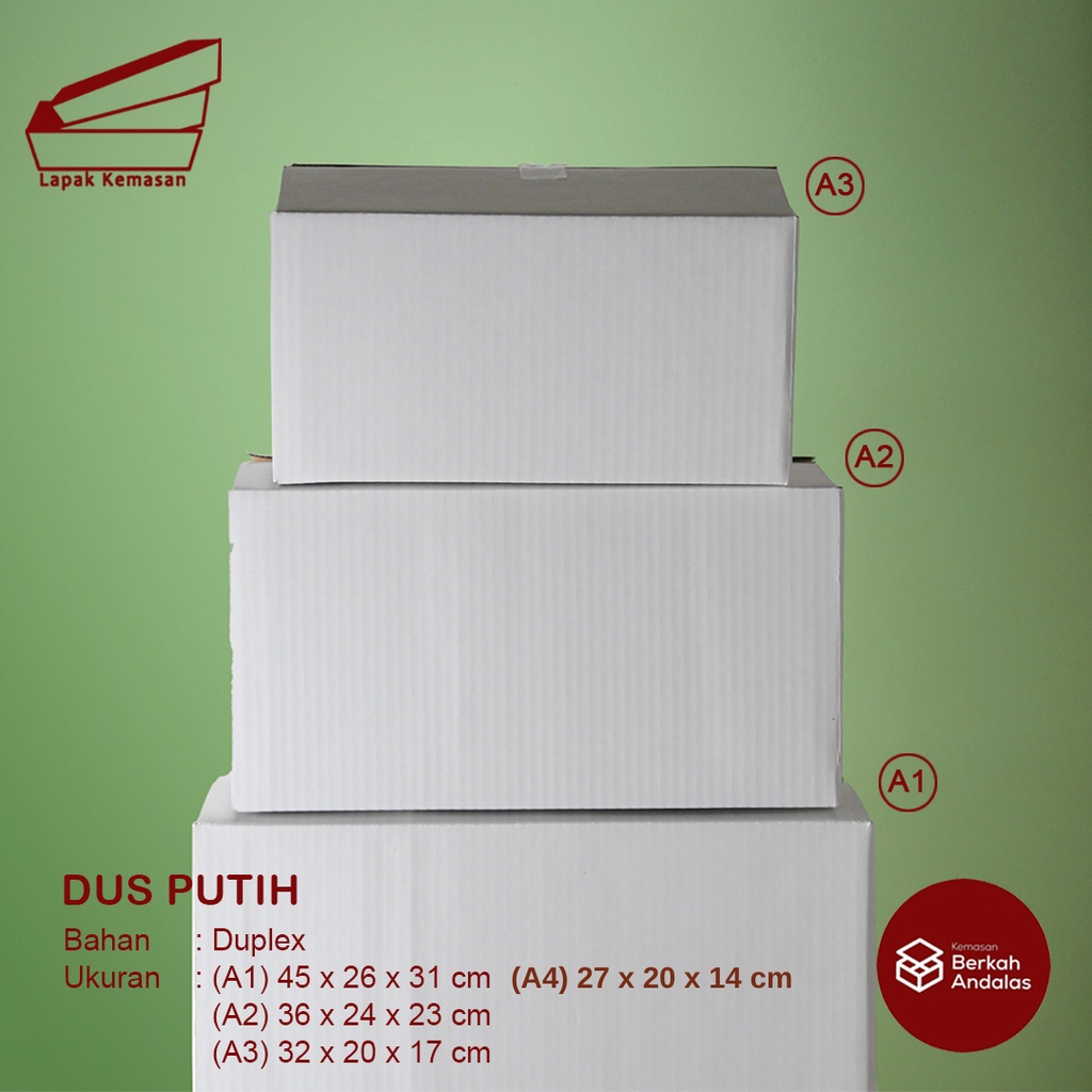 Jual KARDUS / BAHAN DUPLEX / PACKING | Shopee Indonesia
