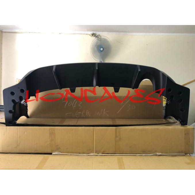 Jual Js Racing Rear Diffuser For Type R Bumper Civic Fd1 / Fd2 ...