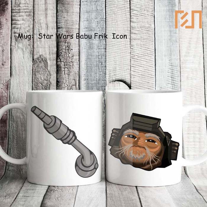 Jual Mug Star Wars Babu Frik icon | Shopee Indonesia