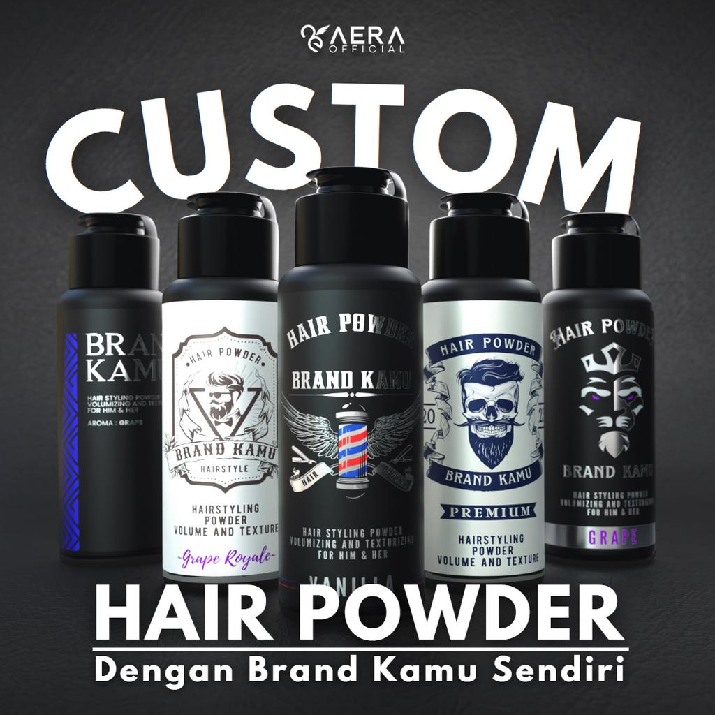 Jual CUSTOM HAIR POWDER DENGAN BRAND KAMU SENDIRI | GRATIS DESAIN ...