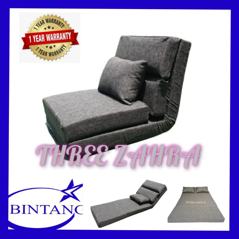 Jual Sofa Bed Kursi Lesehan Lipat Bantal Santai Bangku Lantai rebonded ...