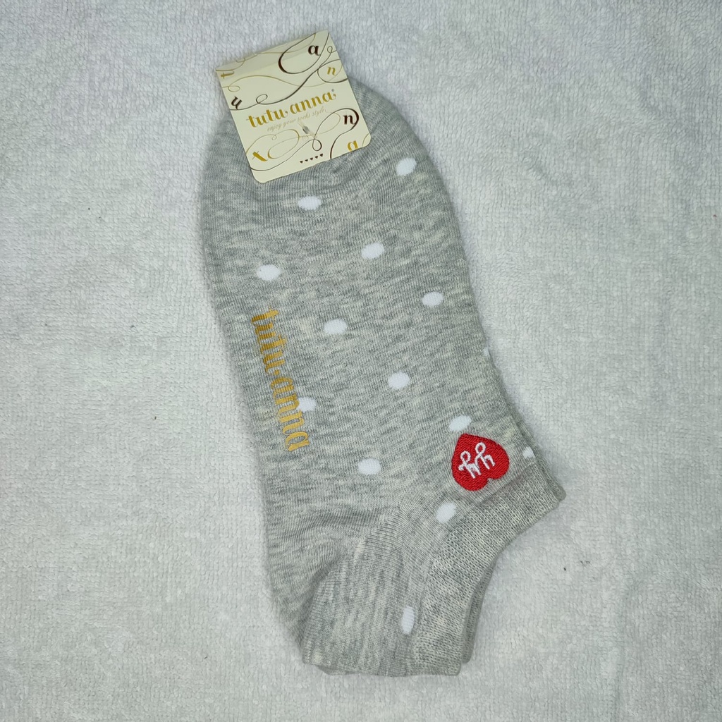 Jual Kaos Kaki Ankle Tutuanna Tutu Anna Ladies Cotton Multicolor No ...