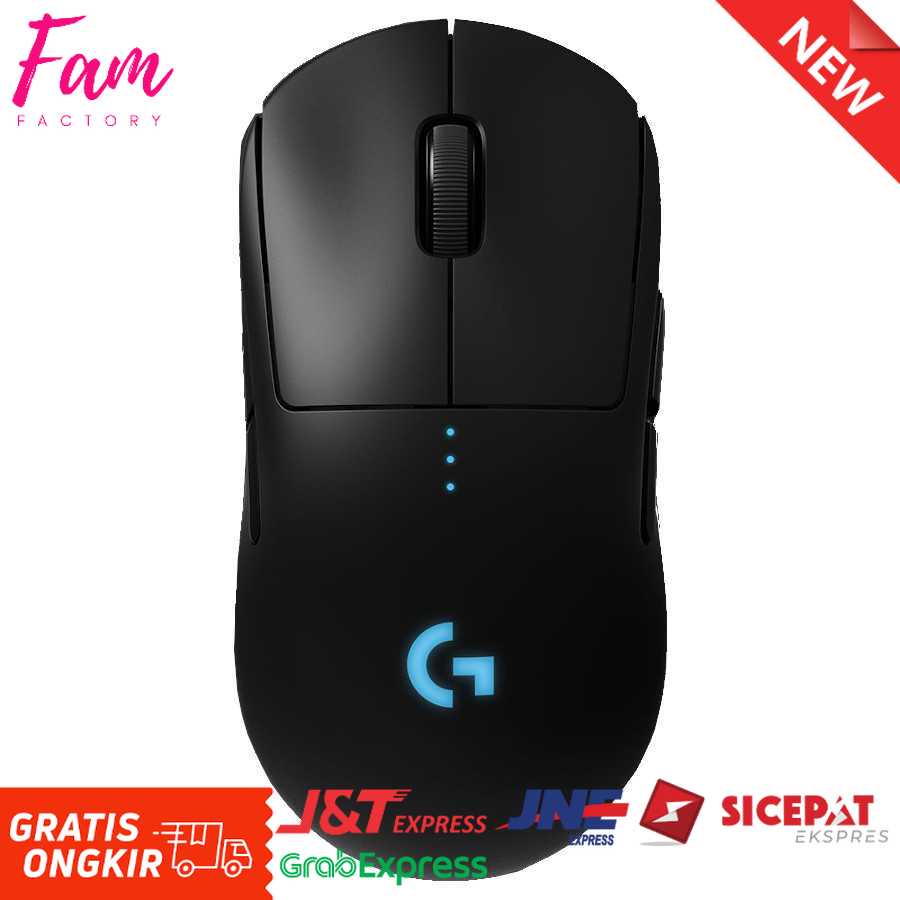 Jual Logitech G PRO LIGHTSPEED HERO 16K Sensor Wireless Gaming Mouse ...