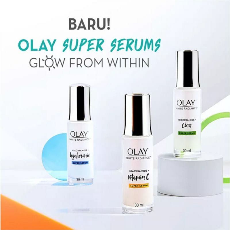 Jual OLAY White Radiance Serum Hyaluronic 30ml OLAY White Radiance ...
