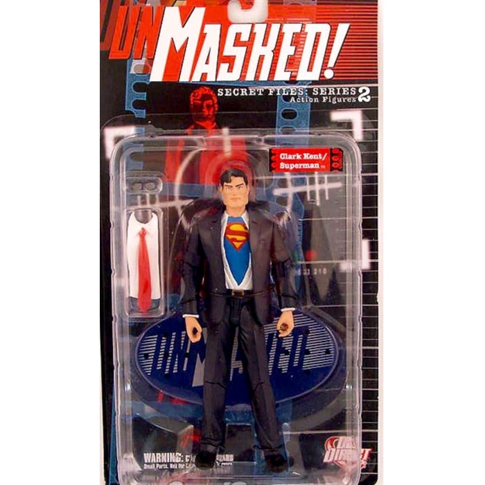 Jual [DC Direct] Unmasked Secret File Series - Clark Kent / Superman ...