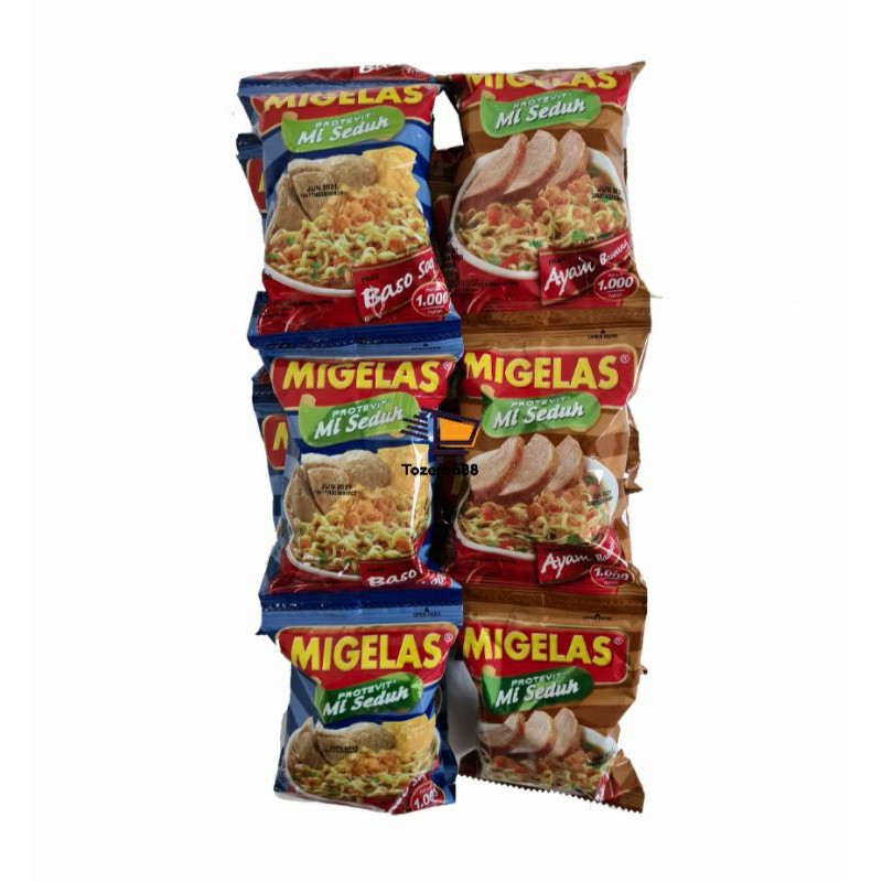 Jual Migelas Mi Gelas isi 10 bungkus | Shopee Indonesia