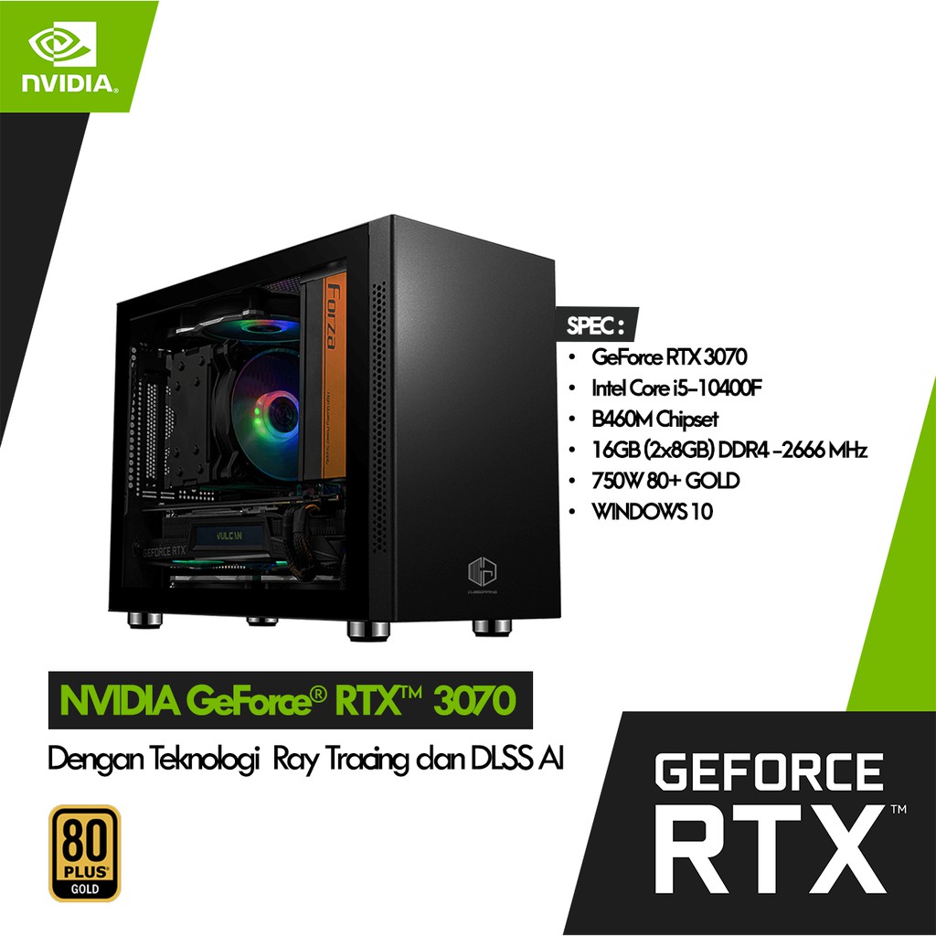 Jual PC Rakitan NVIDIA 14 - GeForce System MiniPC (GeForce RTX 3060 Ti ...