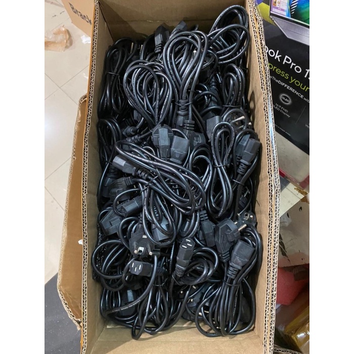 Jual Kabel power pc / kabel power komputer panjang 1,2m | Shopee Indonesia